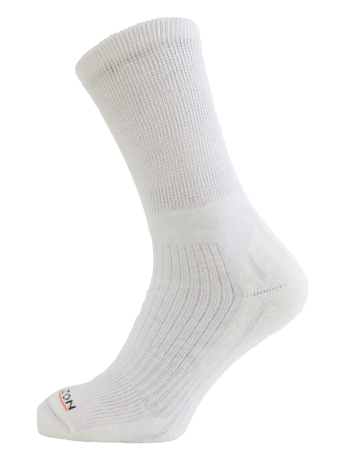 Horizon Performance Coolmax Crew Socks White